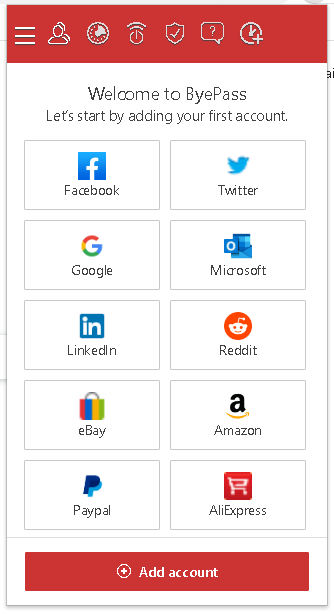 ByePass - Safeguard Passwords and Credit Cards